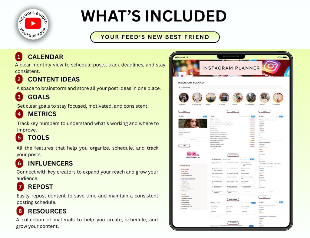 PLR Academia University Planner Notion Student Planner Notion Academic – PLRDUCK.COM