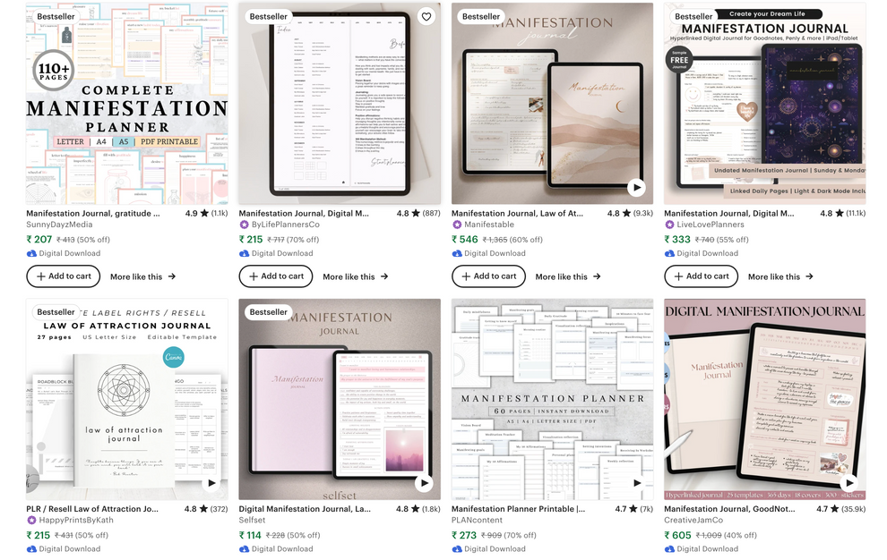 Manifestation Planner - MRR & PLR Rights – PLRDUCK.COM